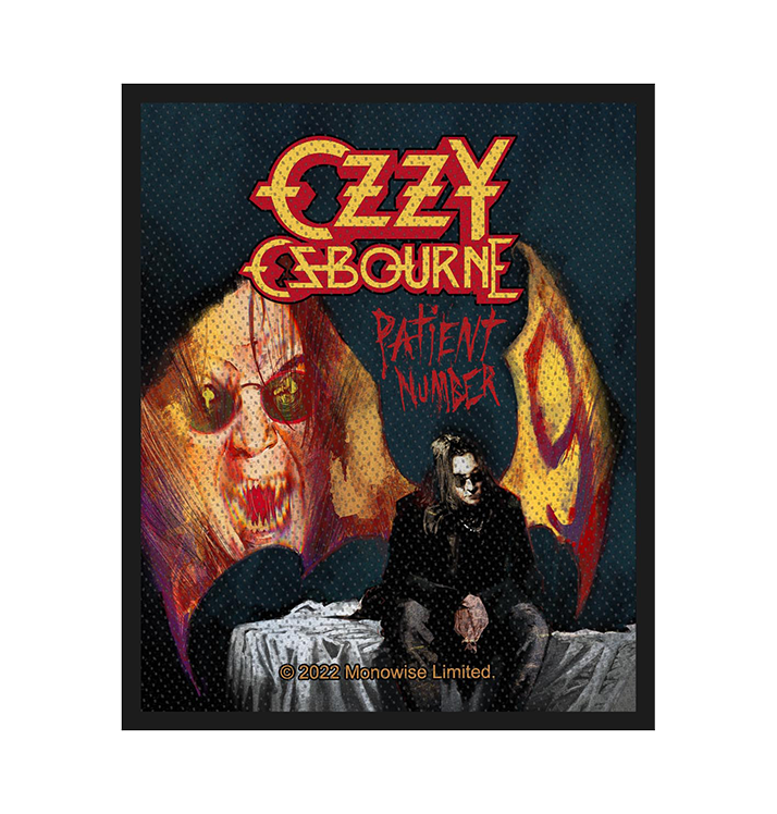 OZZY OSBOURNE - 'Patient Number 9' Patch – Voodoo Print Co.