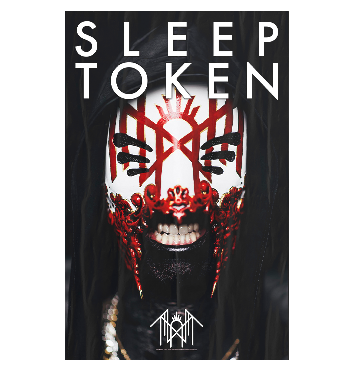 SLEEP TOKEN - 'Vessel Mask' Flag – Voodoo Print Co.